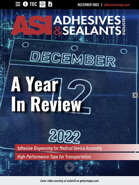 Adhesives & Sealants Industry | Serving the Global Formulator ...