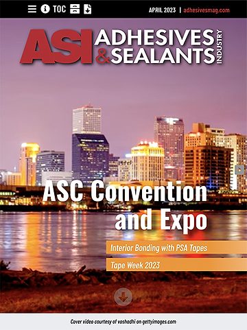 Adhesives & Sealants Industry | Serving the Global Formulator ...