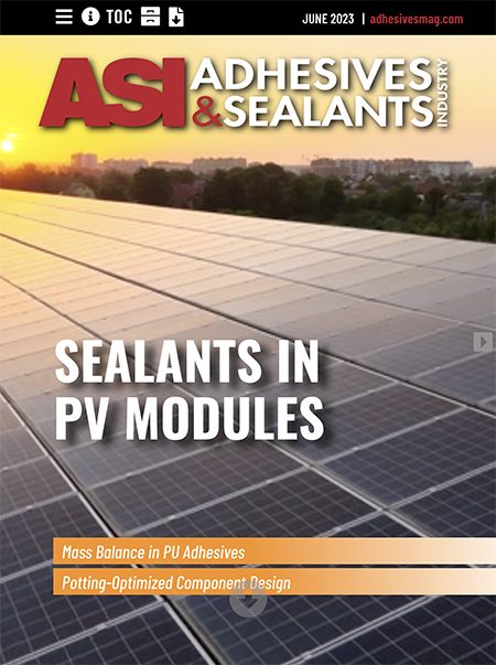 Adhesives & Sealants Industry | Serving the Global Formulator ...