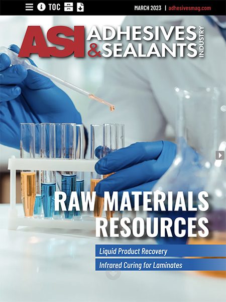 Adhesives & Sealants Industry | Serving the Global Formulator ...